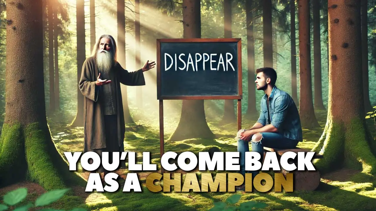 4 Steps to Disappear and Come Back as a Champion [2026]